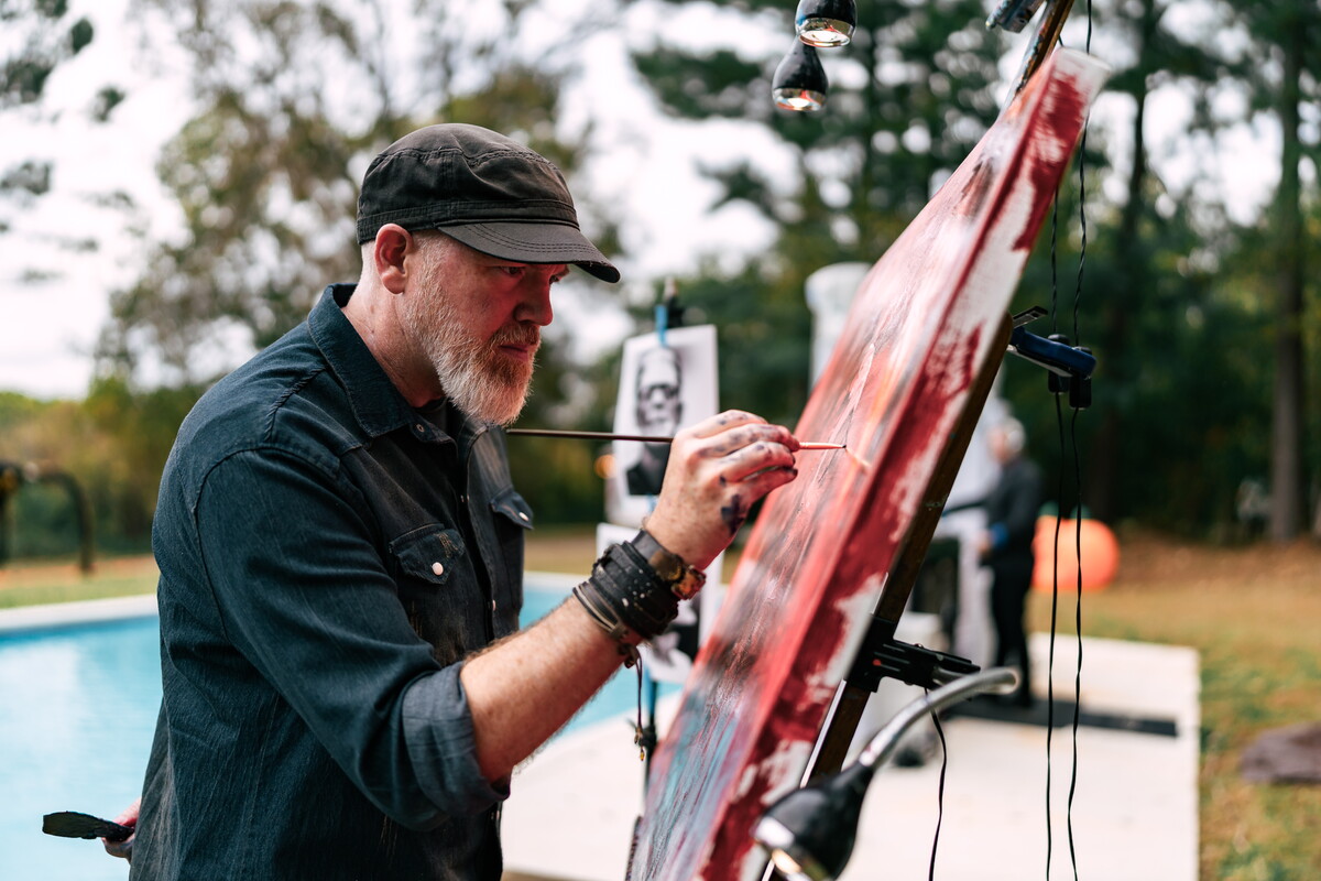 Painting the Sound: How Roy Laws Turns Music into Art