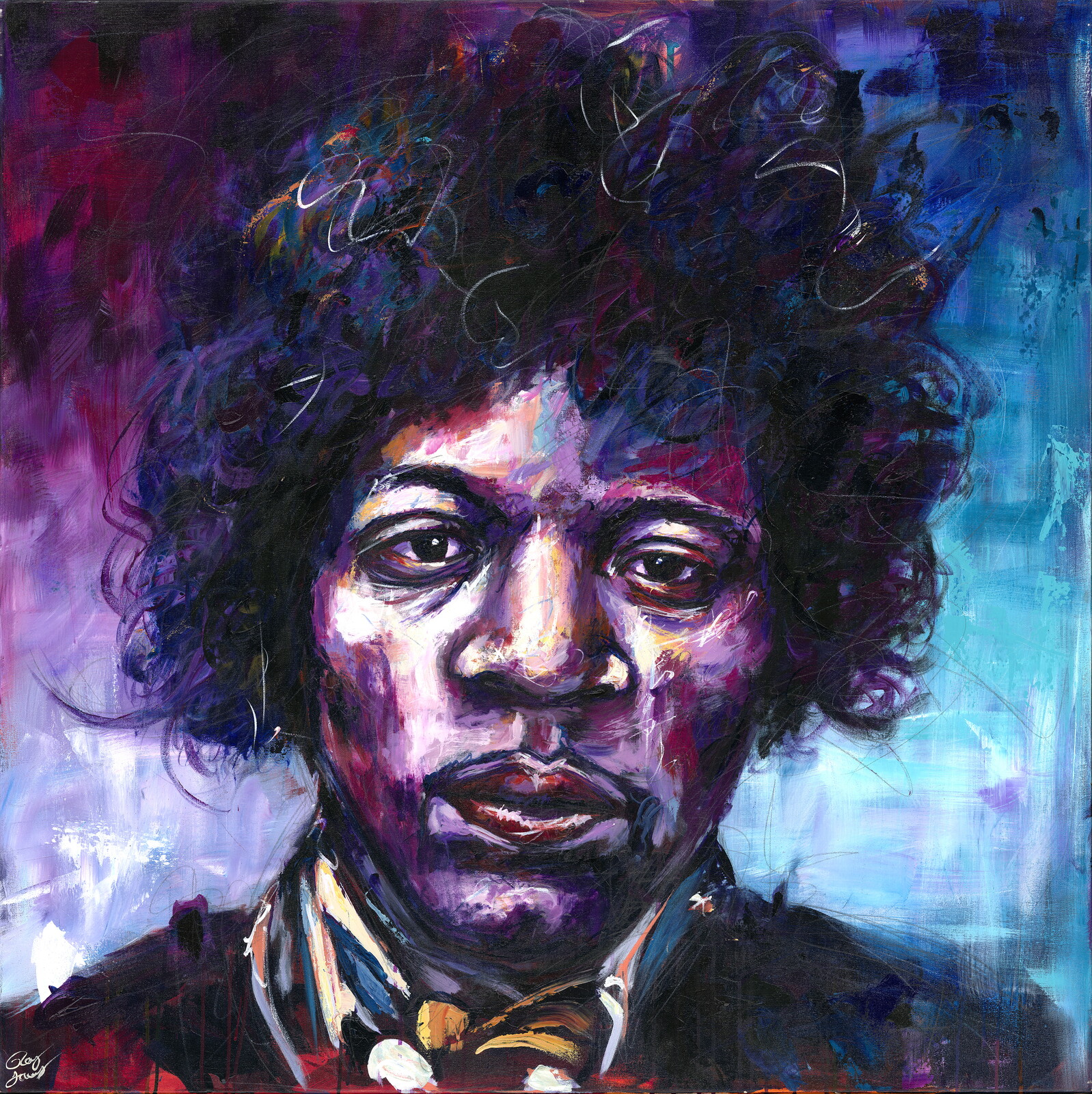 Painting the Sound: How Roy Laws Turns Music into Art